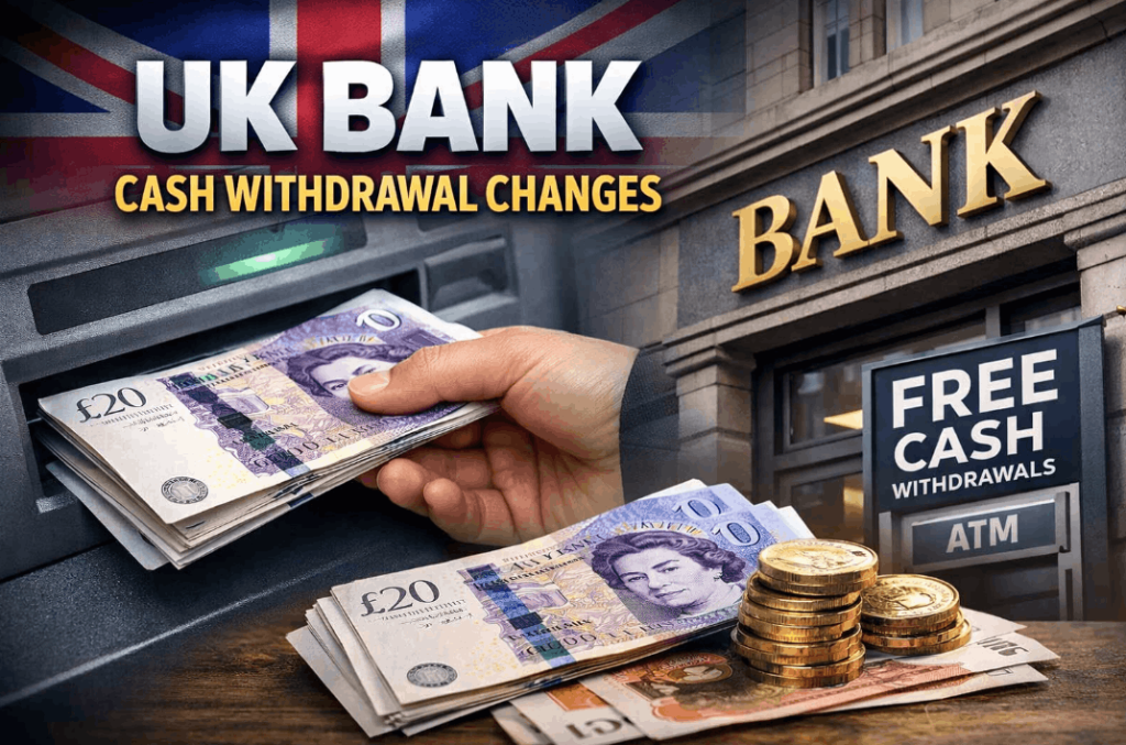 UK Bank Cash Withdrawal Changes 2026: New Limits Explained